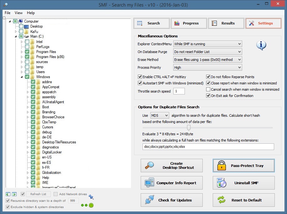 SMF – Search my Files | funk.eu...hey, it's just me...